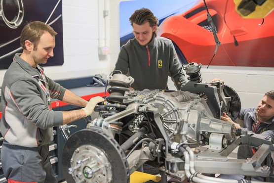 New Ferrari Service Centre - Jubb