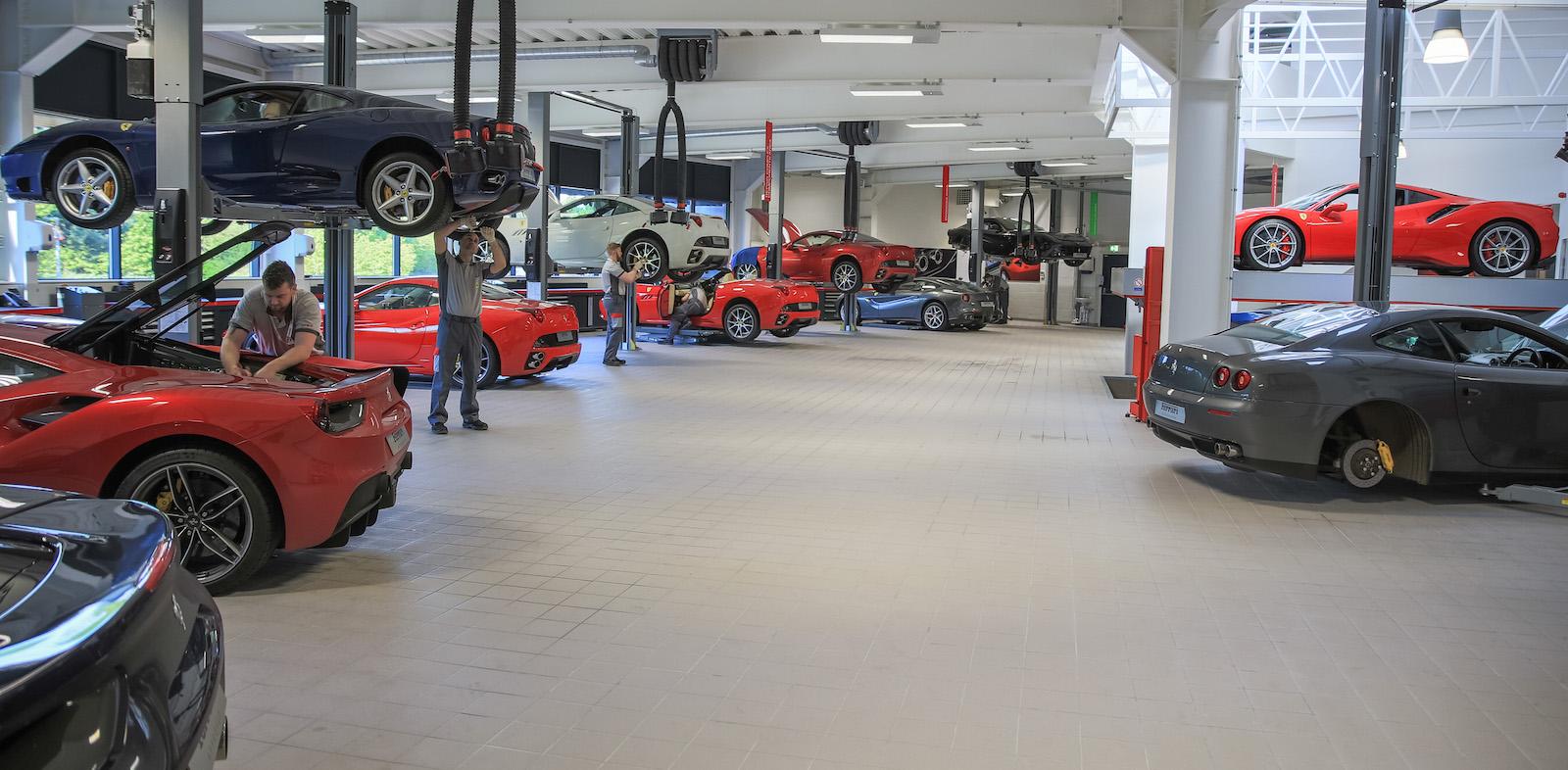New Ferrari Service Centre - Jubb