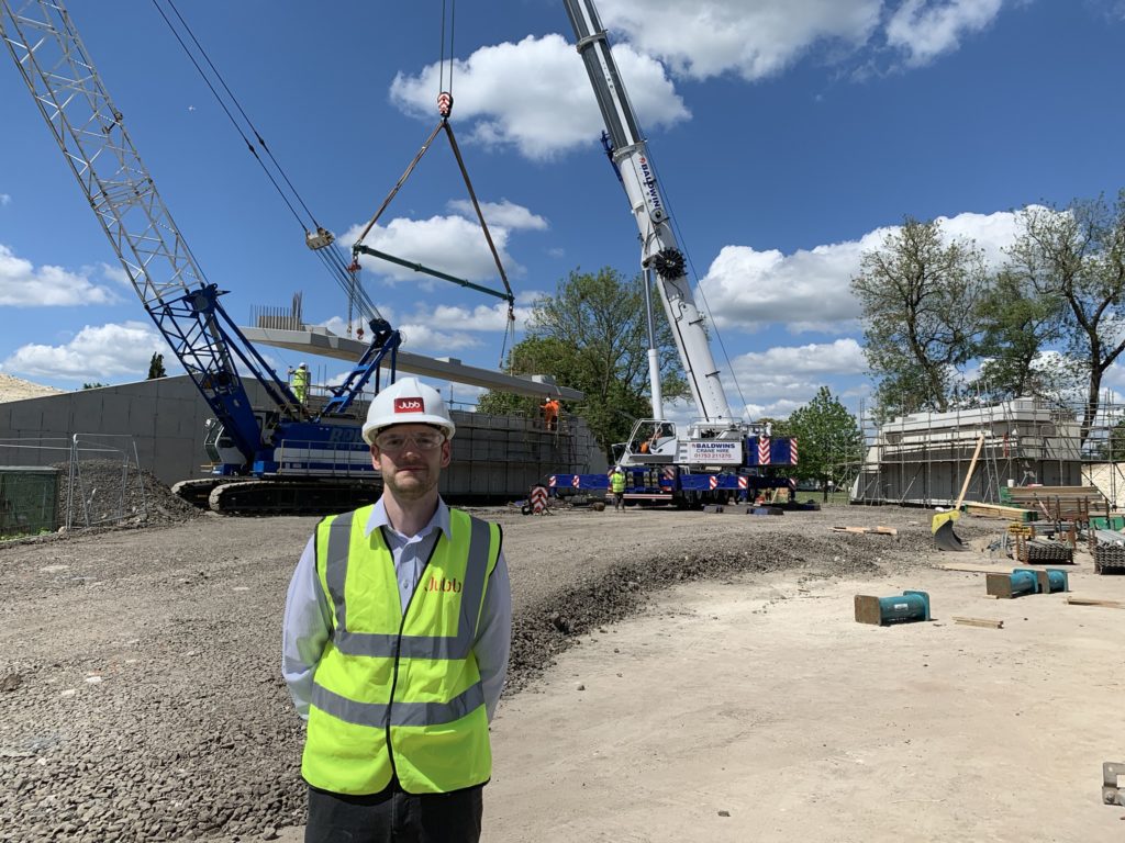 Butts Bridge, Alton: Cill Beam Installation - Jubb