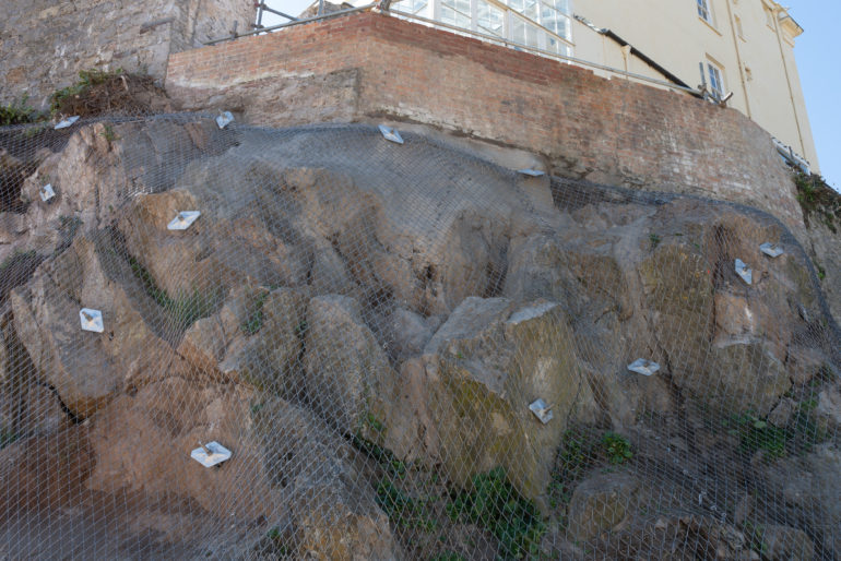 Cliff Stabilisation, Castle Beach - Jubb