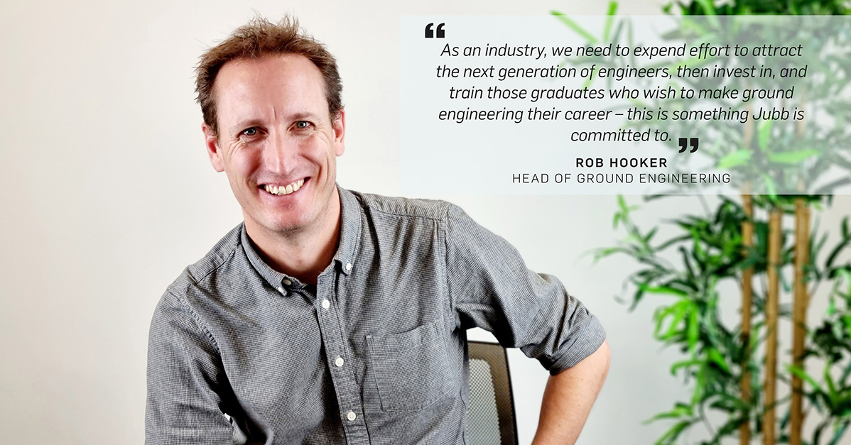 Rob Hooker Spotlight | Ground Engineering - Jubb